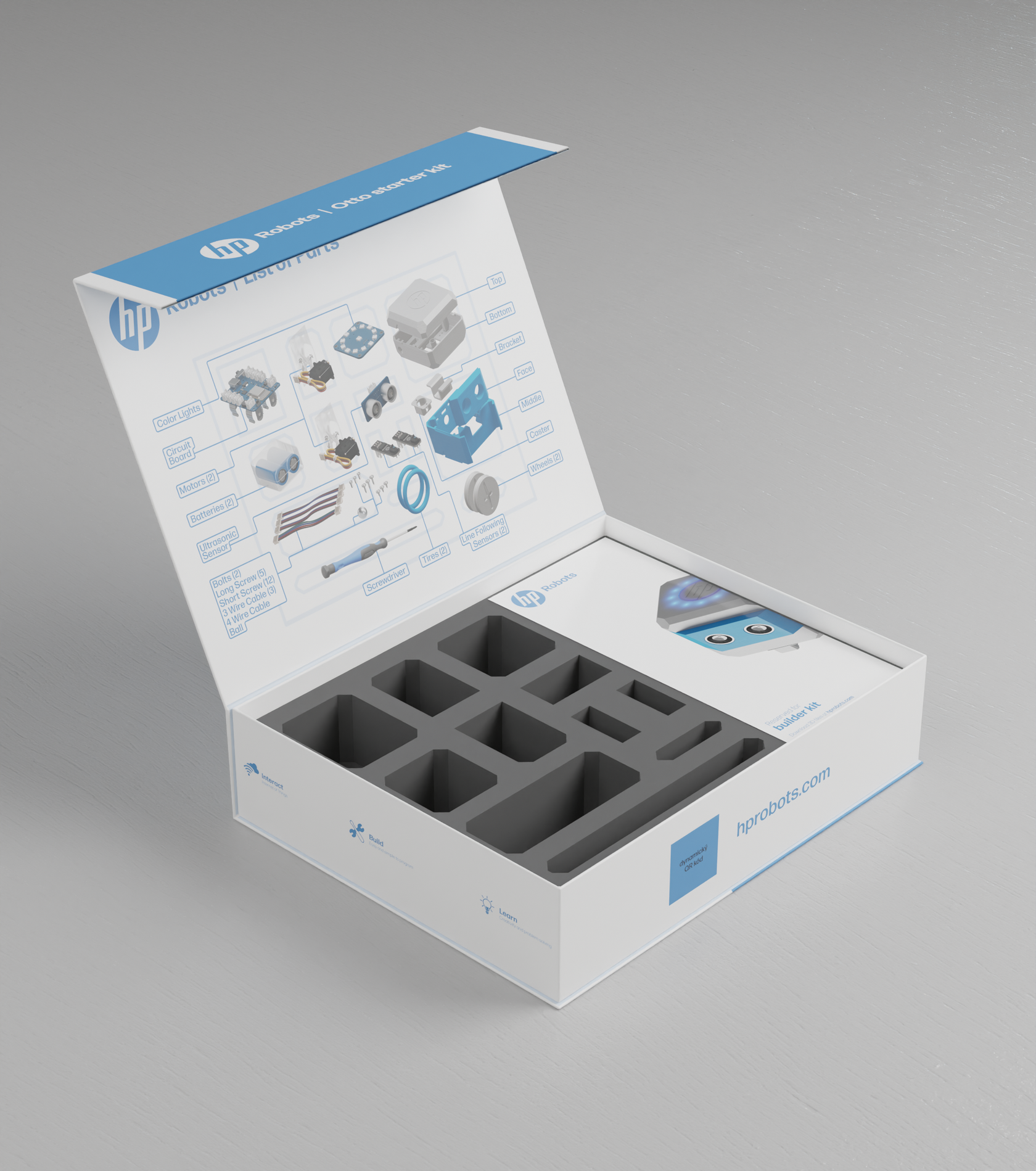 HP-Otto Starter Builder Kits – Ready2STEM